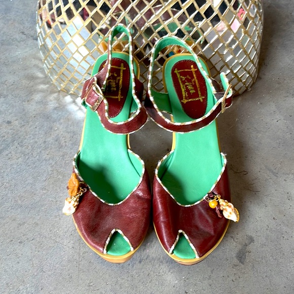 Miss L Fire | Shoes | Anthropologie Miss L Fire Sailboat Cameo Sandals ...